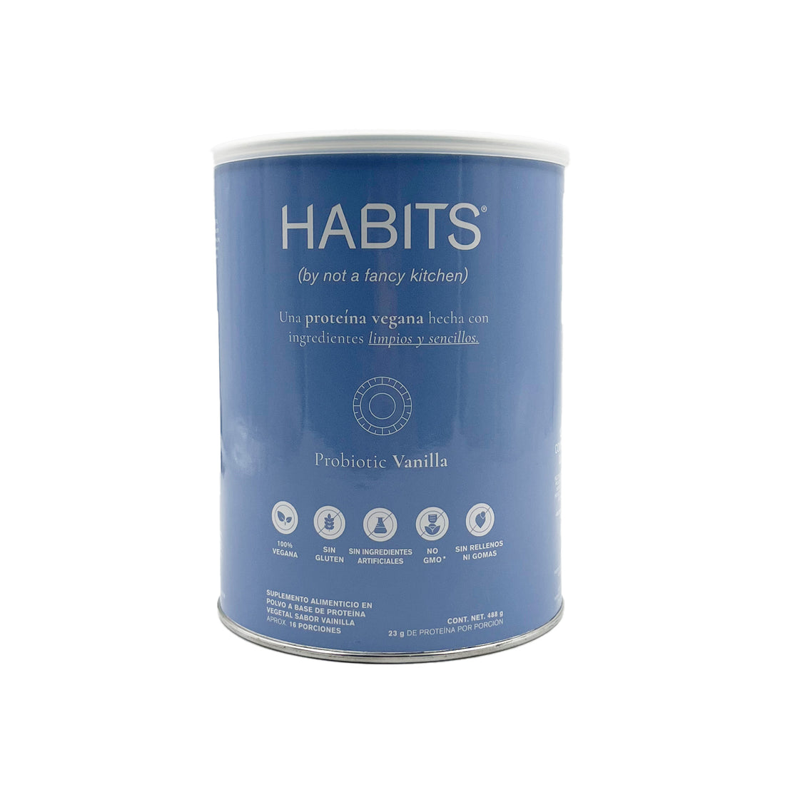 Habits Vainilla - Proteína Vegana con Probióticos
