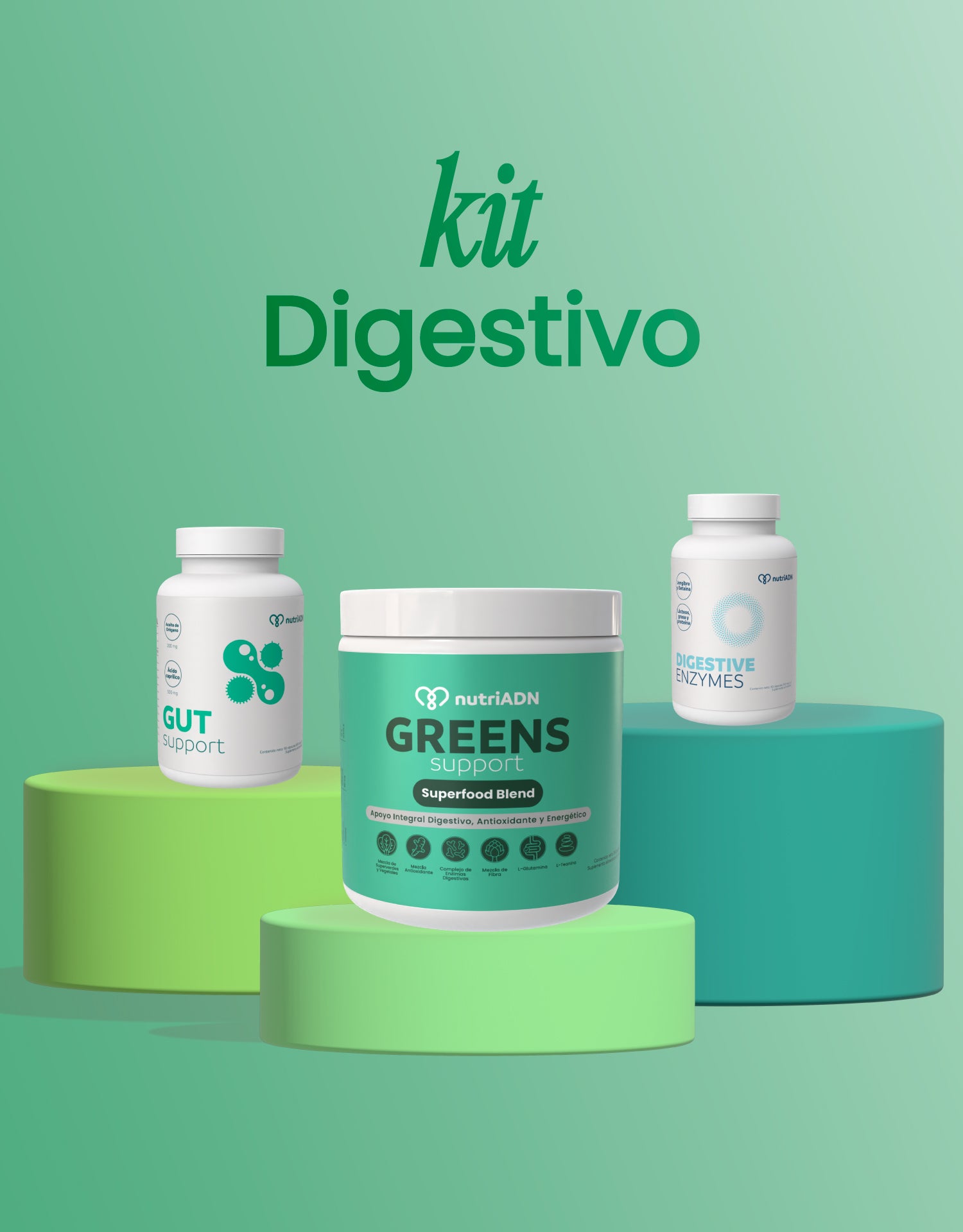 Kit Digestivo – Apoyo Integral para la Salud Intestinal y la Digestión